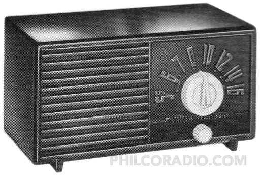 1954 - Philco Radio Gallery