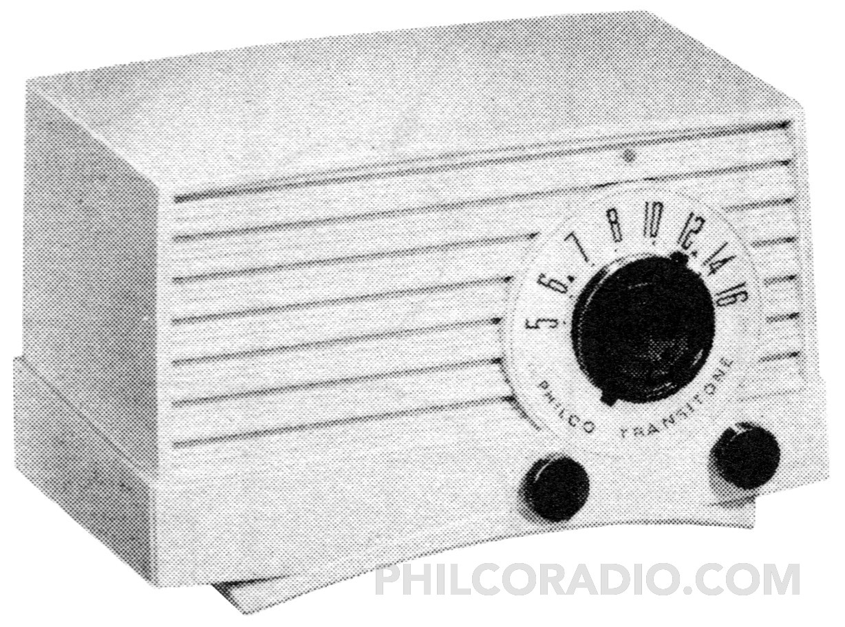 1954 - Philco Radio Gallery