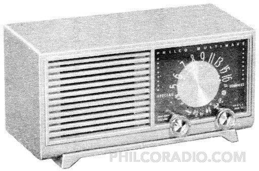 1954 - Philco Radio Gallery