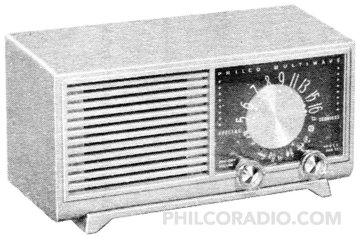 1954 - Philco Radio Gallery