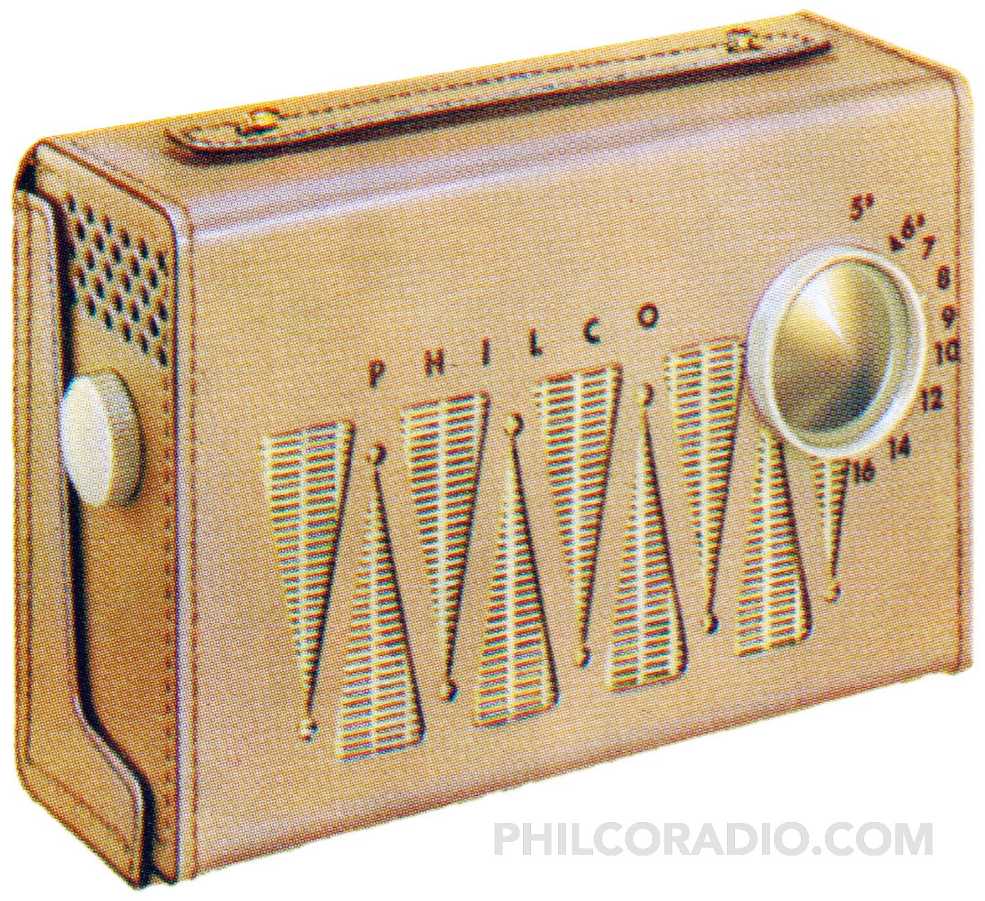 1958 - Philco Radio Gallery